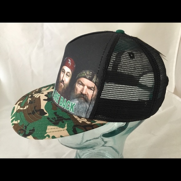 Duck Dynasty | Accessories | Camo Duck Dynasty Cap Hat The Beards Mesh ...